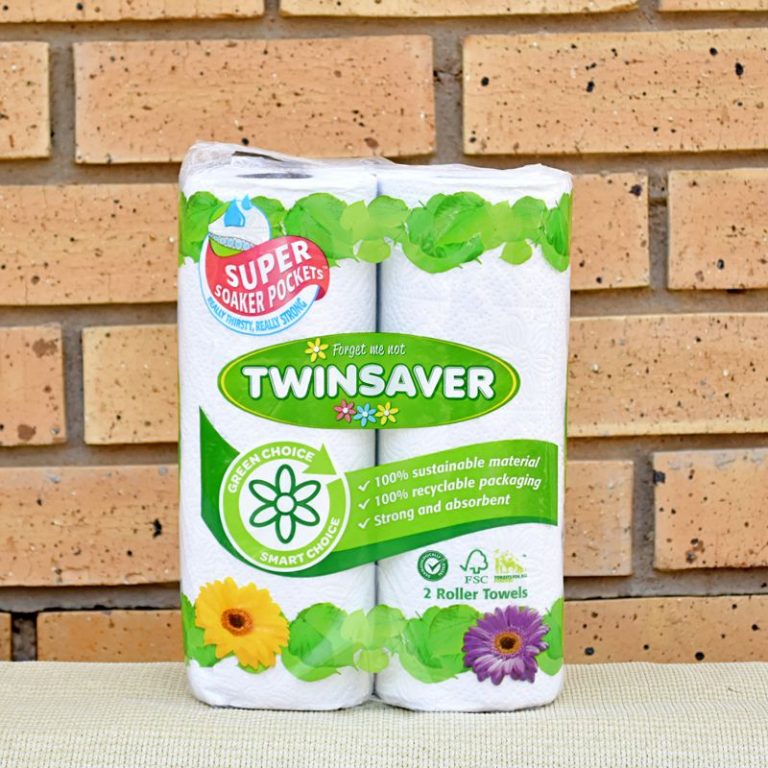 Twinsaver Kitchen Rolls Pack of 2 - Tidy Planet
