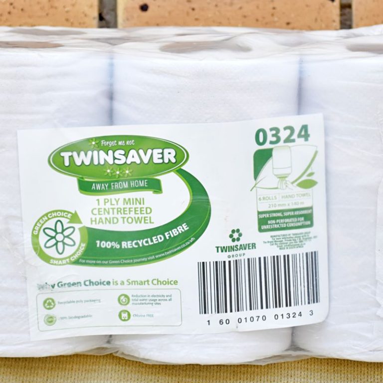 Mini Barrel Towel Pack of 6 (210x140mm) - Tidy Planet